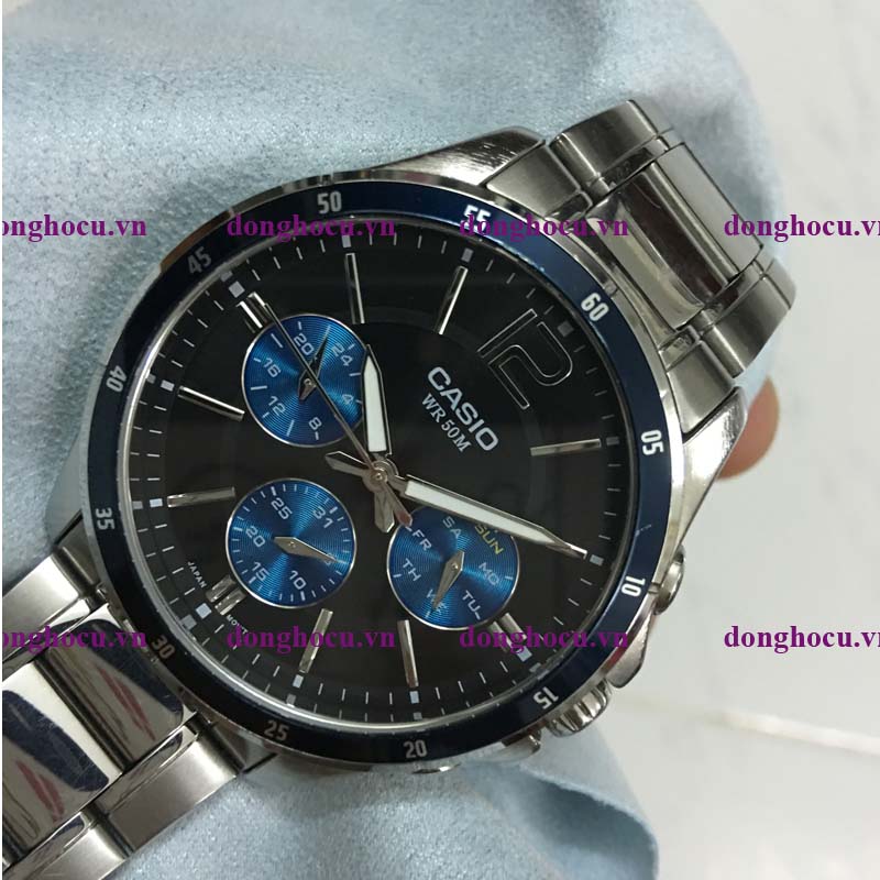 ( ĐÃ BÁN )Bán đồng hồ CASIO STANDARD MTP-1374D-2AV đã sử dụng