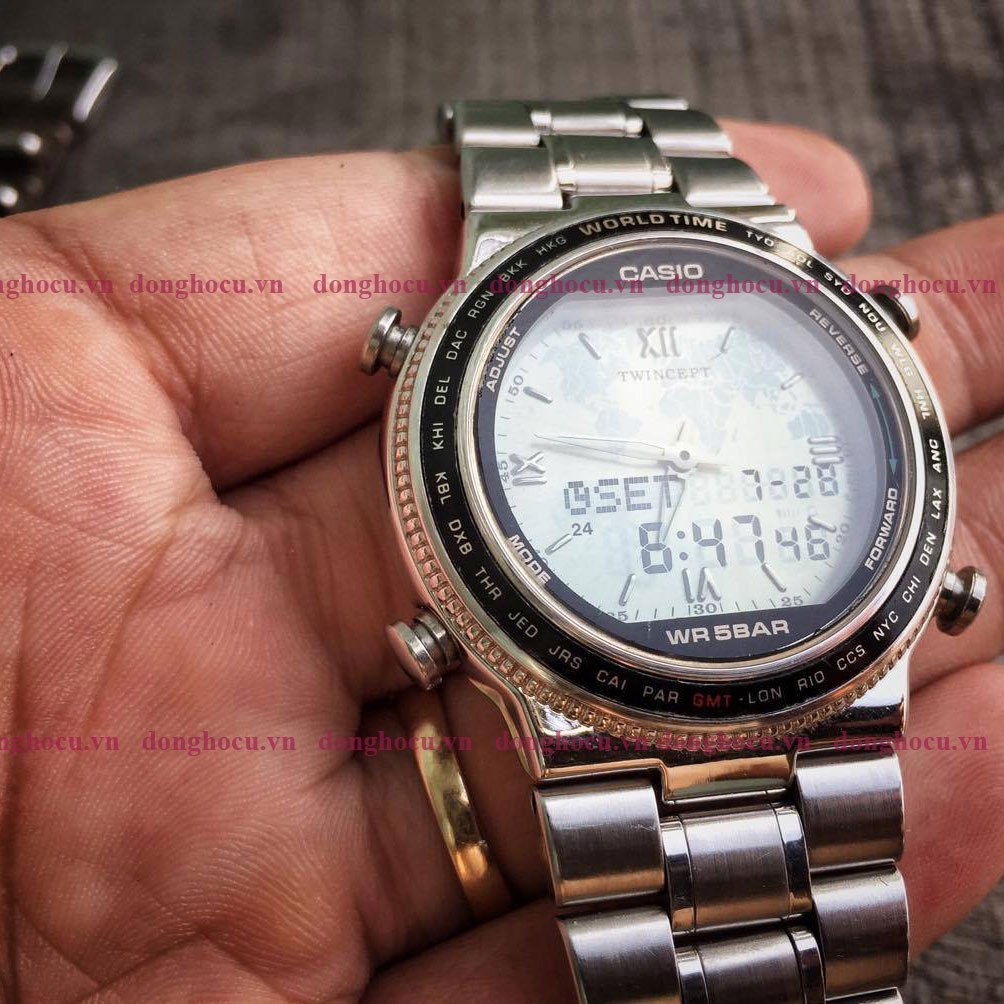 Thanh lý đồng hồ hàng độc Casio World Time ABX-610